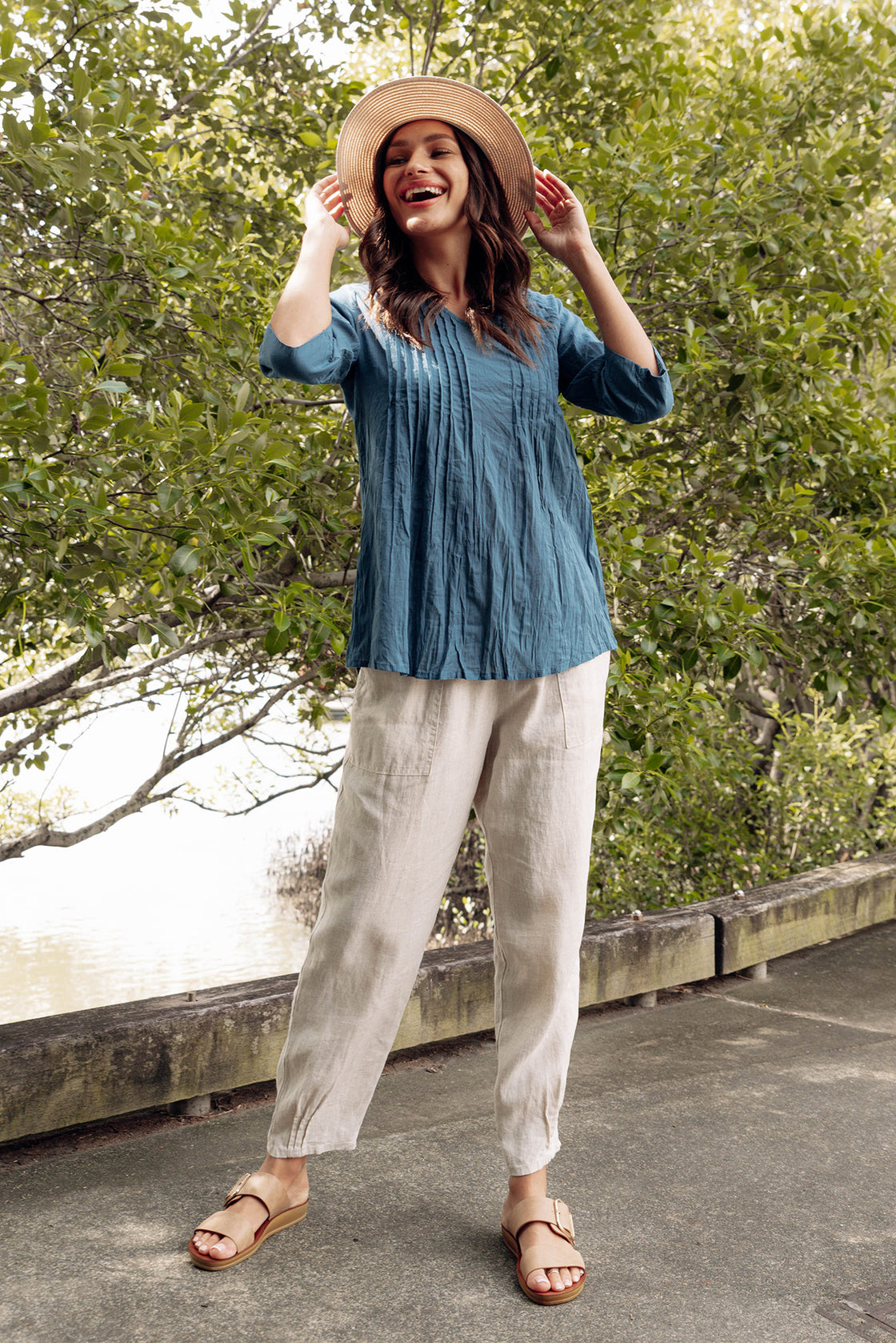 Women's Linen Clothing Australia | Linen Tops & More - Blue Bungalow AU