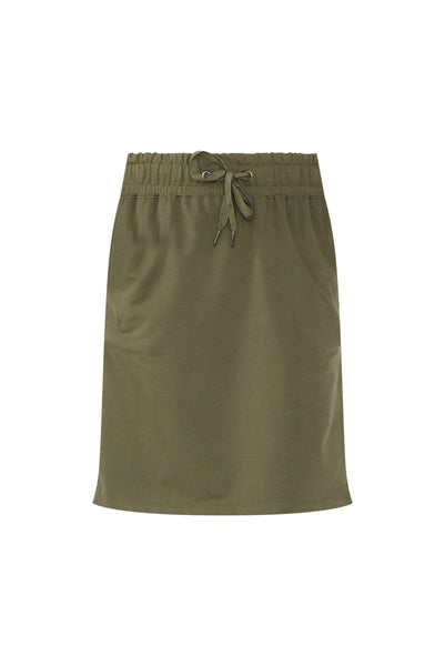 Coby Khaki Cotton Skirt - Blue Bungalow AU