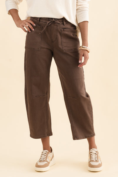 BB Barrel Chocolate Jeans - Blue Bungalow AU