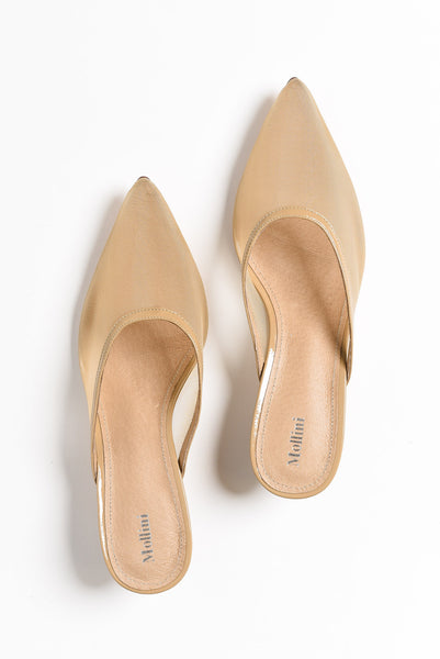 Celeb Camel Mesh Heel - Blue Bungalow AU