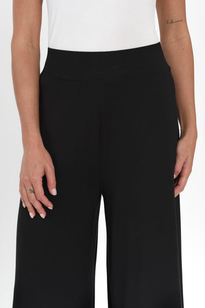 Crystal Black Cropped Pants - Blue Bungalow AU