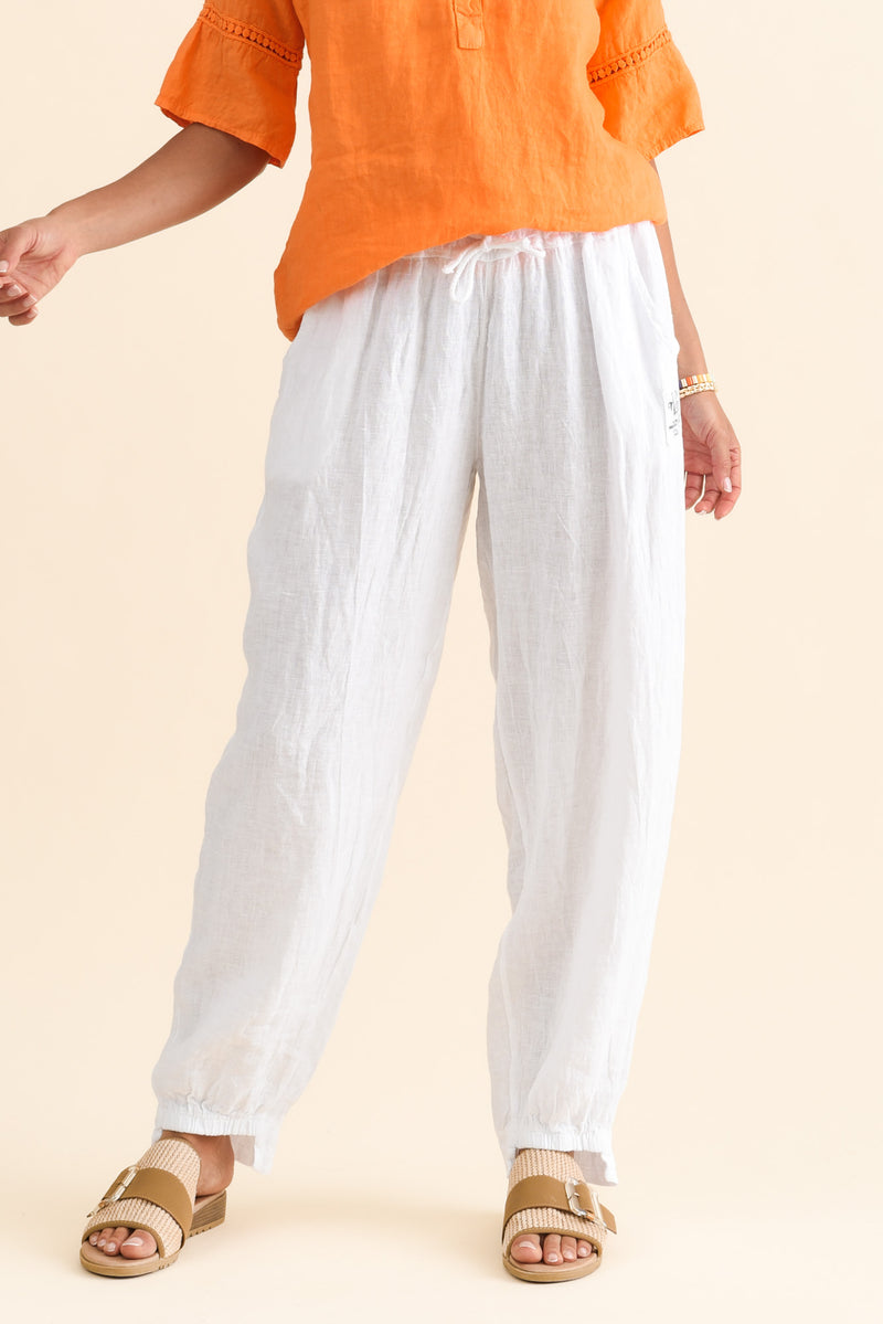 Linen Pants - Blue Bungalow AU