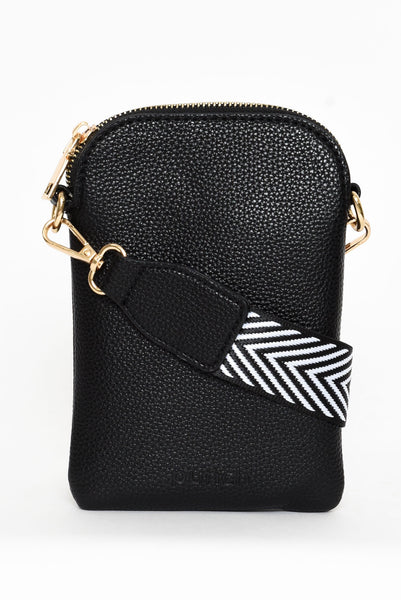 Leola Black Walker Crossbody Bag - Blue Bungalow AU